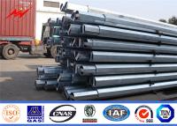 China Power Transmission Distribution Line 550KV Steel Tubular Pole for sale