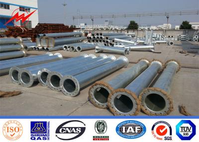 China 15m 17m 20m Power Transmission Poles Hot Dip Galvanized Electric Lines Steel for sale
