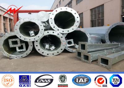 China 45m Powder Coating Approved  High Mast Light Pole 400w - 5000w Power for sale