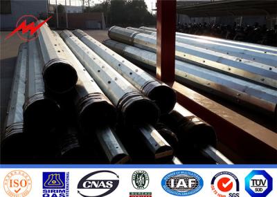 China Q345 220kv Steel Tubular Electric Pole 15 Years Waranty for sale