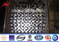 China 9m 13.4kn Class 2 3 Mm Thickness Tubular Pole For Electrical Distribution Line Project for sale