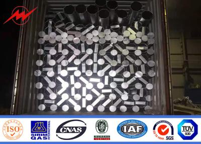 China 9m 13.4kn Class 2 3 Mm Thickness Tubular Pole For Electrical Distribution Line Project for sale