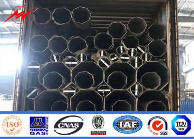 China 69kv Galvanized Electrical Power Steel Tubular Pole for sale