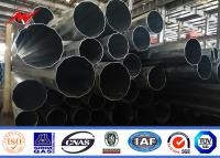 China 16m 1200 Dan Steel Tubular Pole Galvanized For Outside Distribution Line Project for sale