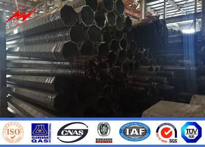 China 9 Meter 13.4kn Galvanization Surface Treatment Tubular Pole For Electrical Line for sale