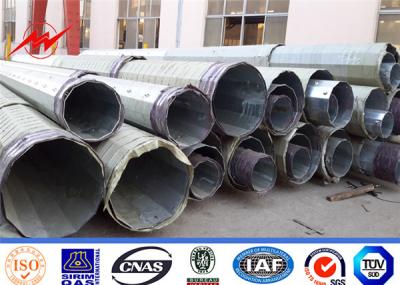 China Length 14m 15m Electric Utility Pole Q355 Hot Rolled Steel for sale