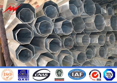 China ASTM A123 Utility Power Poles Galvanization And Color Polyester Coating for sale