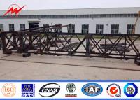China 220KV ASTM A123 Galvanized Street Light Pole 10m Street Light Stand for sale