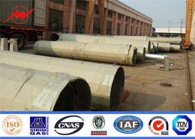 China NEA Galvanized Power Octagonal Steel Pole 25FT 30FT 35FT 40FT 45FT Philippines Electric for sale