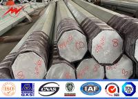 China 30FT 35FT Steel Tubular Pole For Electrical Distribution Line Project for sale