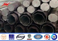 China Galvanized Octagonal Steel Electrical Power Transmission Line Utility ISO9001 for sale