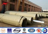 China 70ft Typeht Steel Power Transmission Poles 69kv Tapered Galvanised for sale