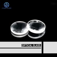 China Custom Optical Glass Spherical Double Convex Lens Standard Thickness 10mm for sale