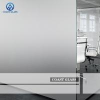 China Frosted PDLC Switchable Smart Film Glass Privacy Partition Custom Size 6mm for sale