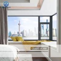 China Frosted PDLC Switchable Smart Film Glass Privacy Partition Custom Size 6mm for sale
