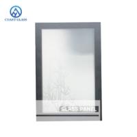 China Frosted PDLC Switchable Smart Film Glass Privacy Partition Custom Size 6mm for sale