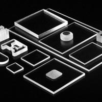 China UV Quartz Plate Laser Window Printer Fused Silica Sight Glass Clear Disc 5-1500mm for sale