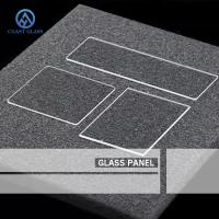 China Ultra Clear Flat Tempered Glass Panel 1mm to 6mm Custom Cut to Size for Industrial Use for sale
