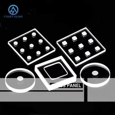 China Tianhui Custom Cut Clear Glass Sheet 1mm 2mm Ultra Thin for Industrial Use for sale