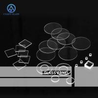 China Ultra Clear Tempered Glass Cut to Size 1mm-6mm for LED Lighting Lamp Shade Cover for sale