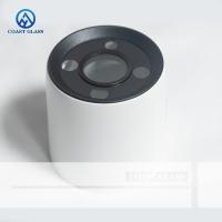 China 2mm Black Framed Tempered Glass Lens for CCTV Custom Cut to Size for sale