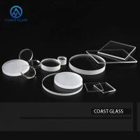 China 25mm Diameter 1mm Thick Fused Silica Quartz Glass Window Round Plate for Optical Use for sale