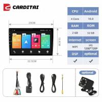 China Build-in 2DIN Car Radio 10.1 Inch Touch Screen Video Autoradio GPS Navigation WIFI BT for sale