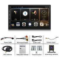 China 4 Core CPU 10.1 Inch 2 Din Touch Screen GPS Navigation Android Car Radio for Universal for sale