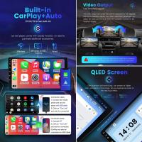 China Uniersal Car model 9'' Multimedia Player Stereo With Carplay WIFI GPS EQ FM Autoradio for sale