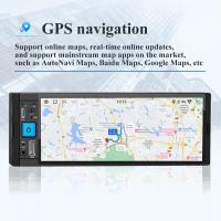 China Wired CarPlay/Android Auto Wifi Bluetooth Handsfree GPS FM USB HD Touch Screen MP5 Player 1DIN 6.86 Inch Android Car Radio for sale