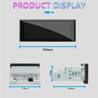 China Universal 6.86 inch Dual Din Car Stereo Autoradio Head Unit Car Audio Multimedia Android Car Player for sale