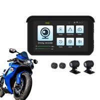 China Motorcycle Dash Cam 5 Inch External Touch Screen with Universal Fitment and CarPlay for sale