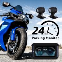 China Motorcycle Dash Cam 5 Inch External Touch Screen with Universal Fitment and CarPlay for sale
