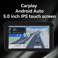 China Portable Motorcycle Navigation GPS 5 Inch Wireless Apple Carplay and Android Auto for sale