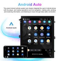 China USB Connection 9.7 Inch Vertical Screen Car Radio with 1280*800 Resolution and Stereo for sale