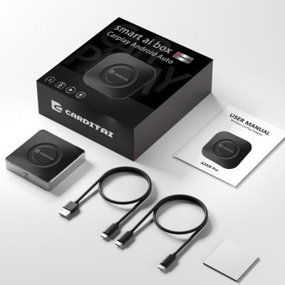 China Qualcomm's QCM6125 8-core CPU Wireless CarPlay Ai Box for Netflix YouTube 4G 64G LTE GPS for sale