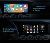 China Qualcomm's QCM6125 8-core CPU Wireless CarPlay Ai Box for Netflix YouTube 4G 64G LTE GPS for sale