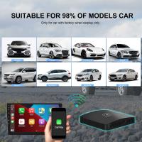 China Qualcomm's QCM6125 8-core CPU Wireless CarPlay Ai Box for Netflix YouTube 4G 64G LTE GPS for sale
