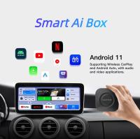 China 5V±0.2V 1.0A Power Input Carplay AI Box 8GB 128GB Built-in GPS Wifi Wireless Streaming Box for sale