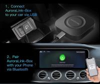 China 5V±0.2V 1.0A Power Input Carplay AI Box 8GB 128GB Built-in GPS Wifi Wireless Streaming Box for sale