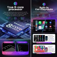 China Universal Built in 4G Android 12 Auto Electronics TS18 9/10inch Knob Headunit Car Radio for sale