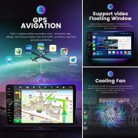 China 9 Inch 2 Din Android Car Radio with Carplay 4G GPS Navigation DVD Player Metal Body for sale