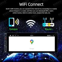 China 1G/2G RAM Car Audio FM AUX Bluetooth Carplay Android Auto 6.86'' Car Radio MP5 Player for sale