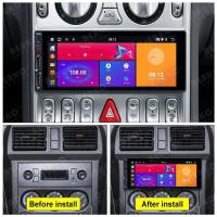China Bluetooth Function 1 Din Car Radio Audio Screen with FM Aux Input Receiver and OLED Screen for sale