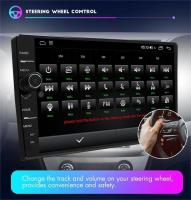 China 2 32G Knob QLED Android 10 Car Audio 9/10inch Universal Radio 1280*720 Carplay GPS Navigator for sale