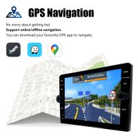 China 8Inch Knob QLED Screen Car Radio Android 12.0 OS 2 Din Stereo for Universal Multimedia for sale