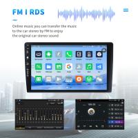 China 1280*800 Resolution 2 Din Car Radio with Android Auto BT5.0 4G DSP RDS and GPS Navigation for sale