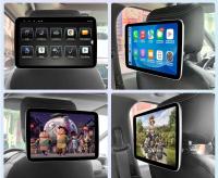 China MP3/MP4 Players Combination Headrest Monitor Display IPS Android Tablet for Car Rear Seat for sale