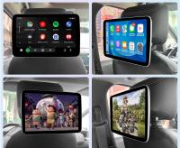 China 1280*800 Resolution Aux in Function Car Headrest Monitor With HDMI TV for MP5 Player for sale