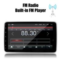 China 10inch Rotatable Screen 1Din Android Car Multimedia Player with Steering Wheel Control for sale